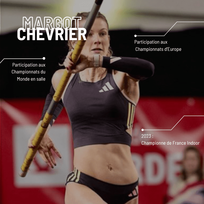 Margot Chevrier | Perchiste, Championne de France Indoor