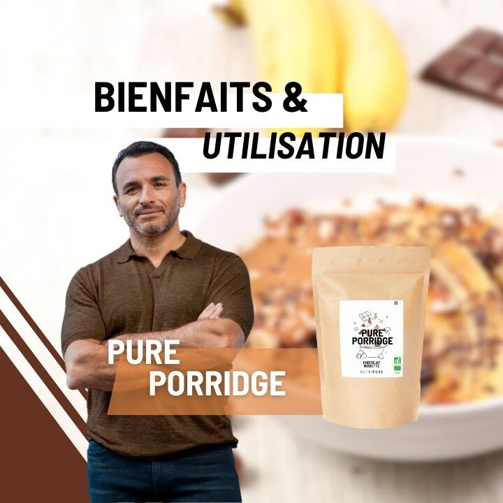 Pure Porridge Bio | Petit Déjeuner aux Flocons d'Avoine