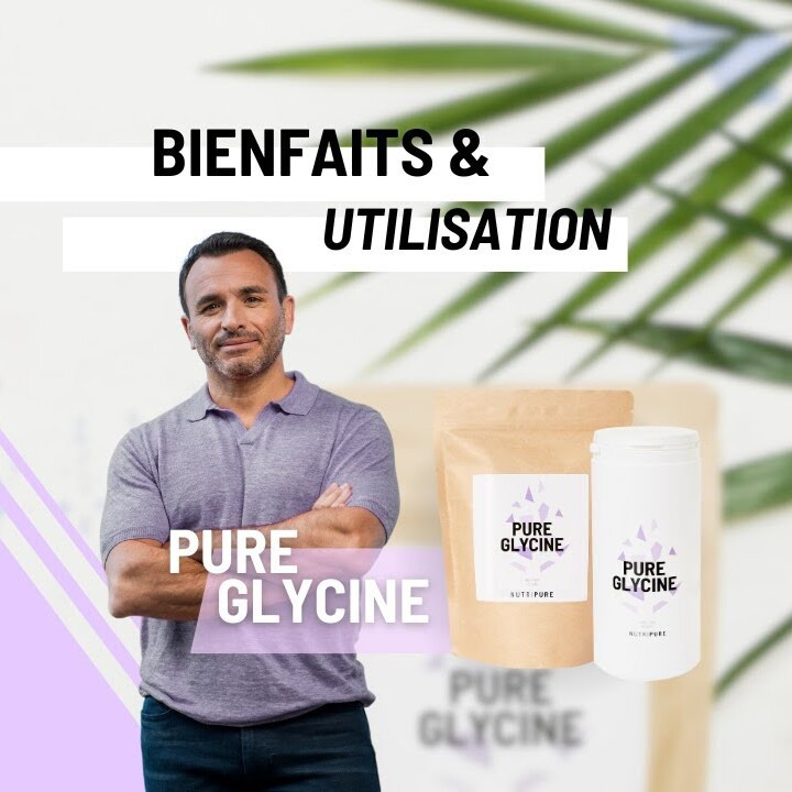 L-Glycine cristallisée | Acide aminé pour articulations